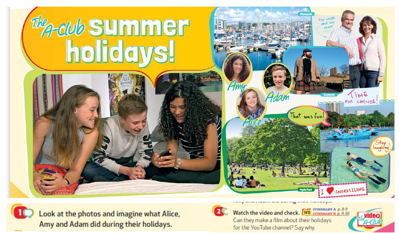 3e after the summer holidays | Genially