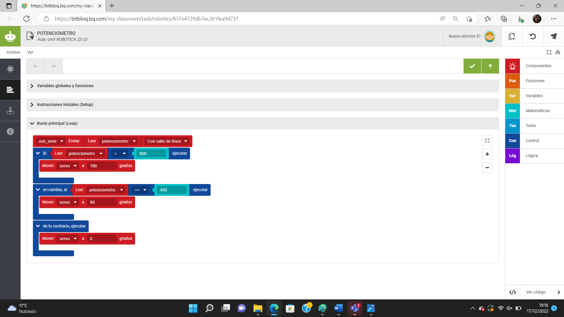 INFO HORIZONTAL ROBOT | Genially