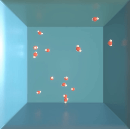 Partículas De Gas Gif