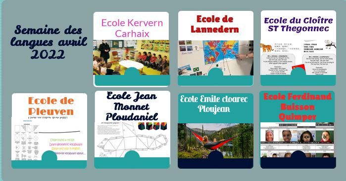 Activités et défis culturels plurilingues (cycle 1, 2 et 3) | Genially