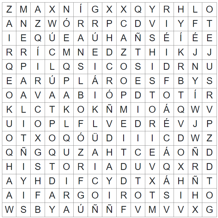 Bloque 1 sopa de letras | Genially