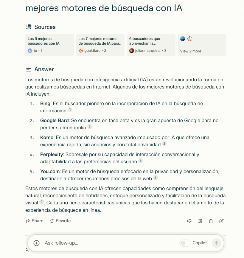 IAG- Perplexity | Genially