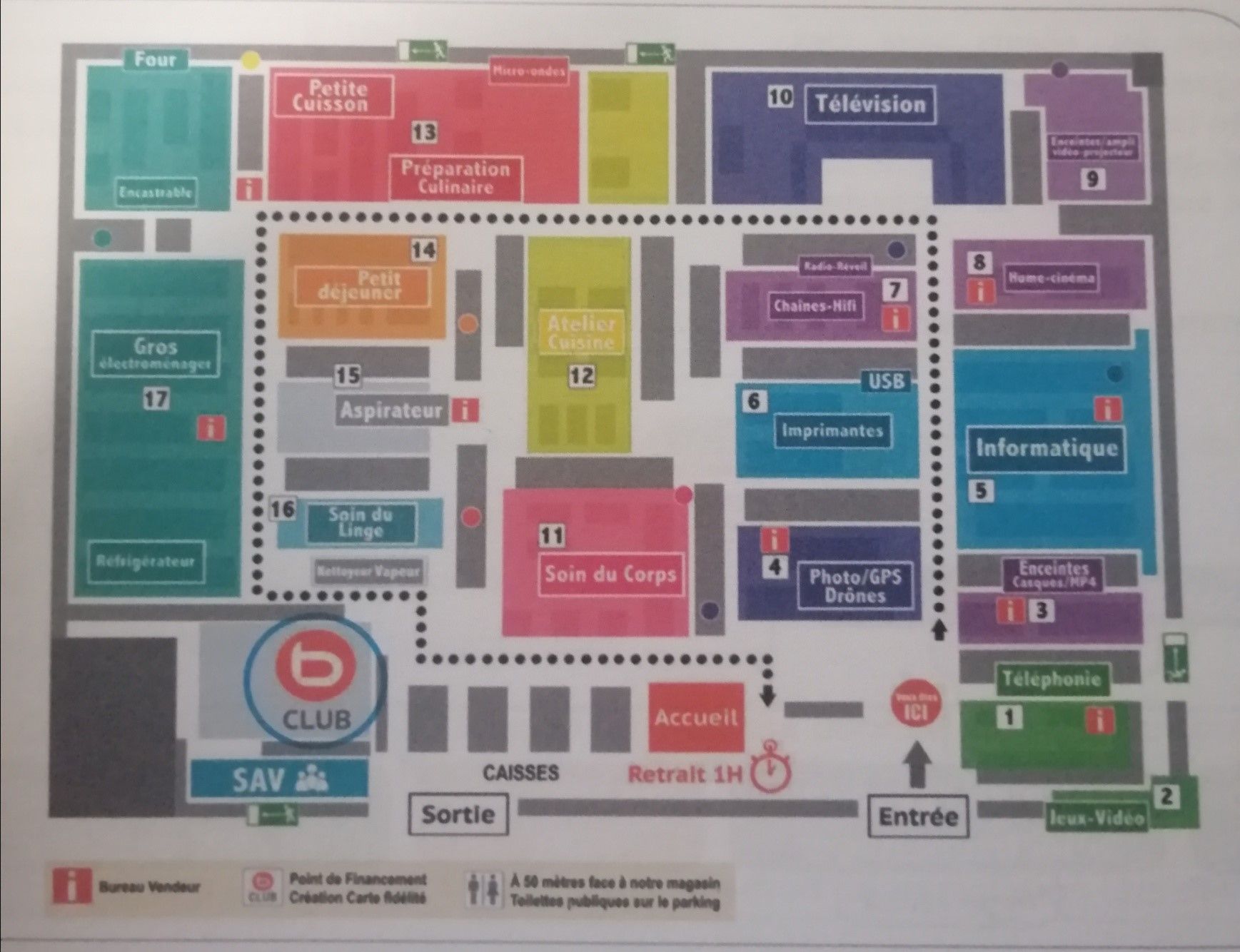 PLAN MAGASIN DARTY | Genially