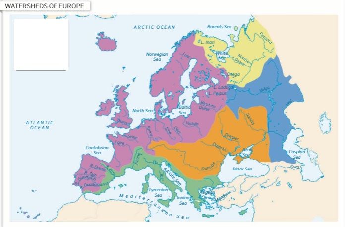 Science - Europe maps