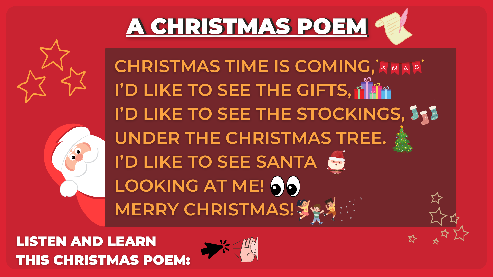 A Christmas poem