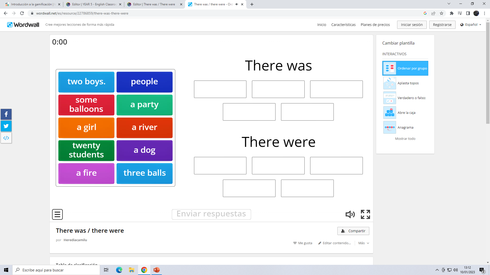 There was / There were | Genially