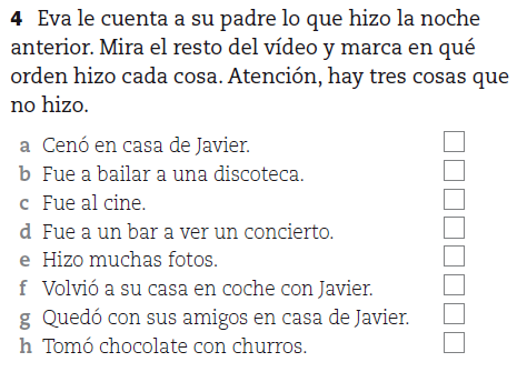 Vídeo - ¿Qué hiciste ayer? | Genially