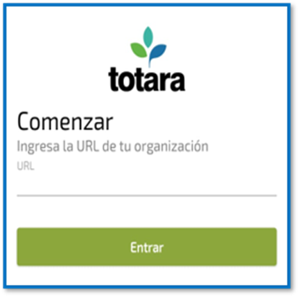 INGRESO APP TOTARA