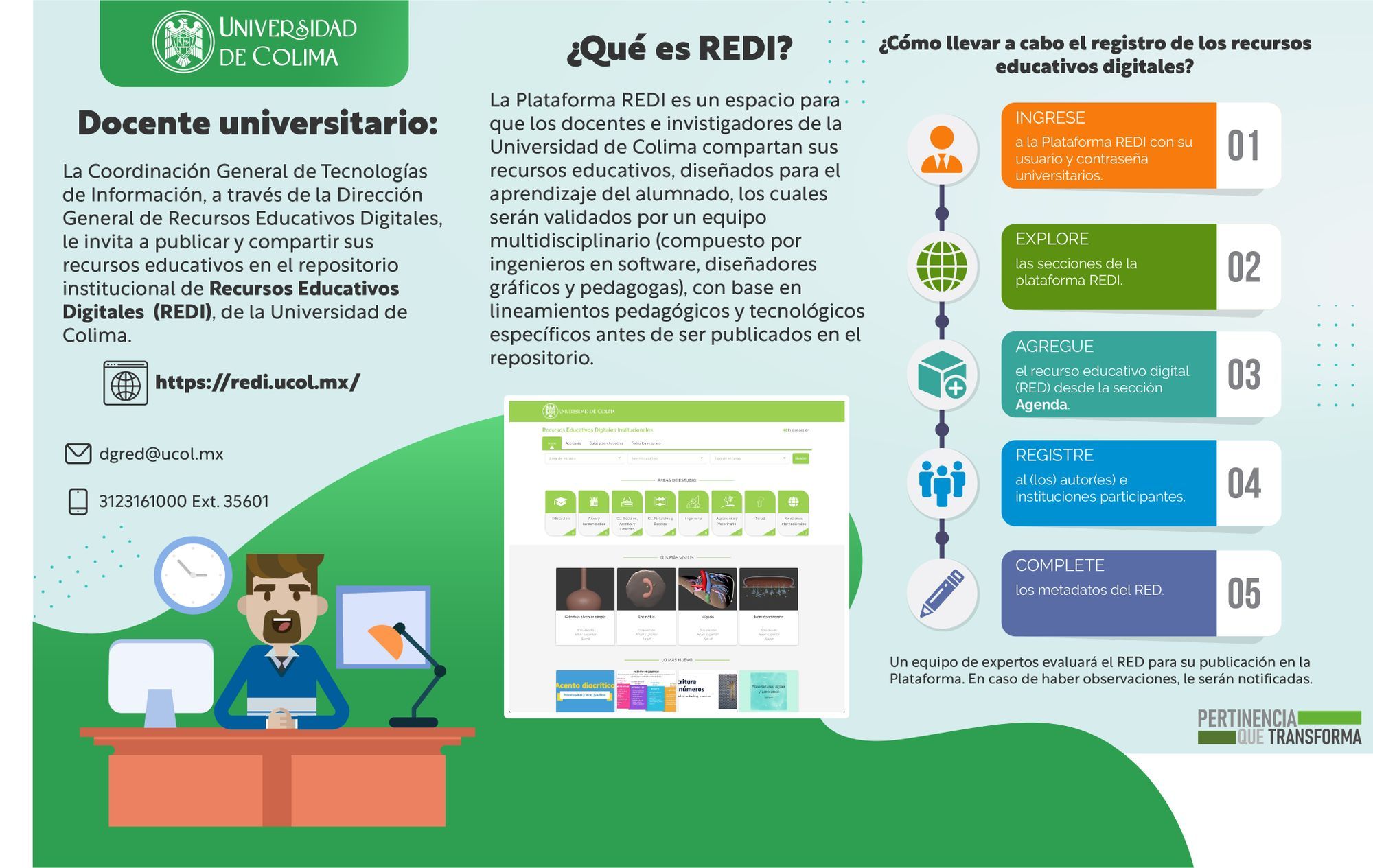 Infografía REDI | Genially