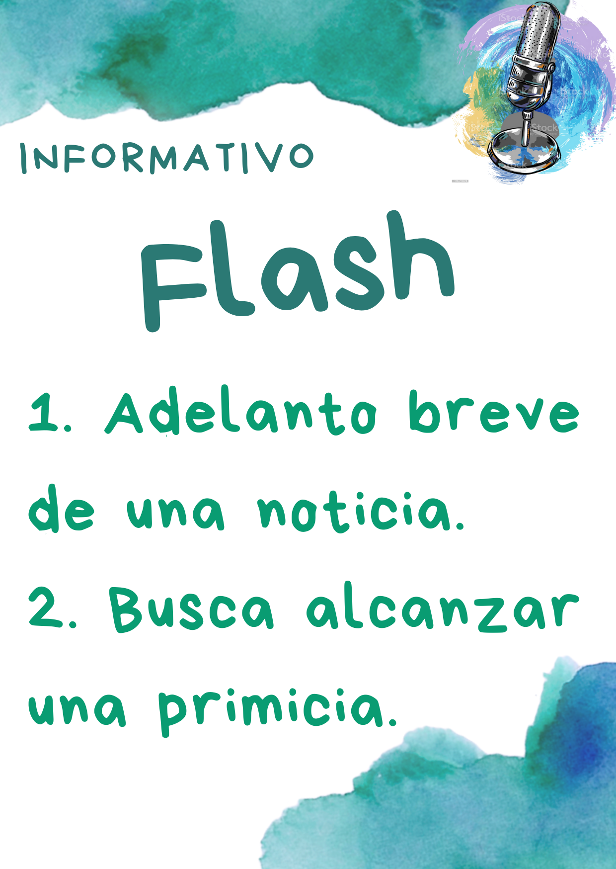 FORMATOS GÉNERO INFORMATIVO