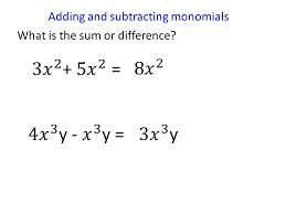 Algebraic operations