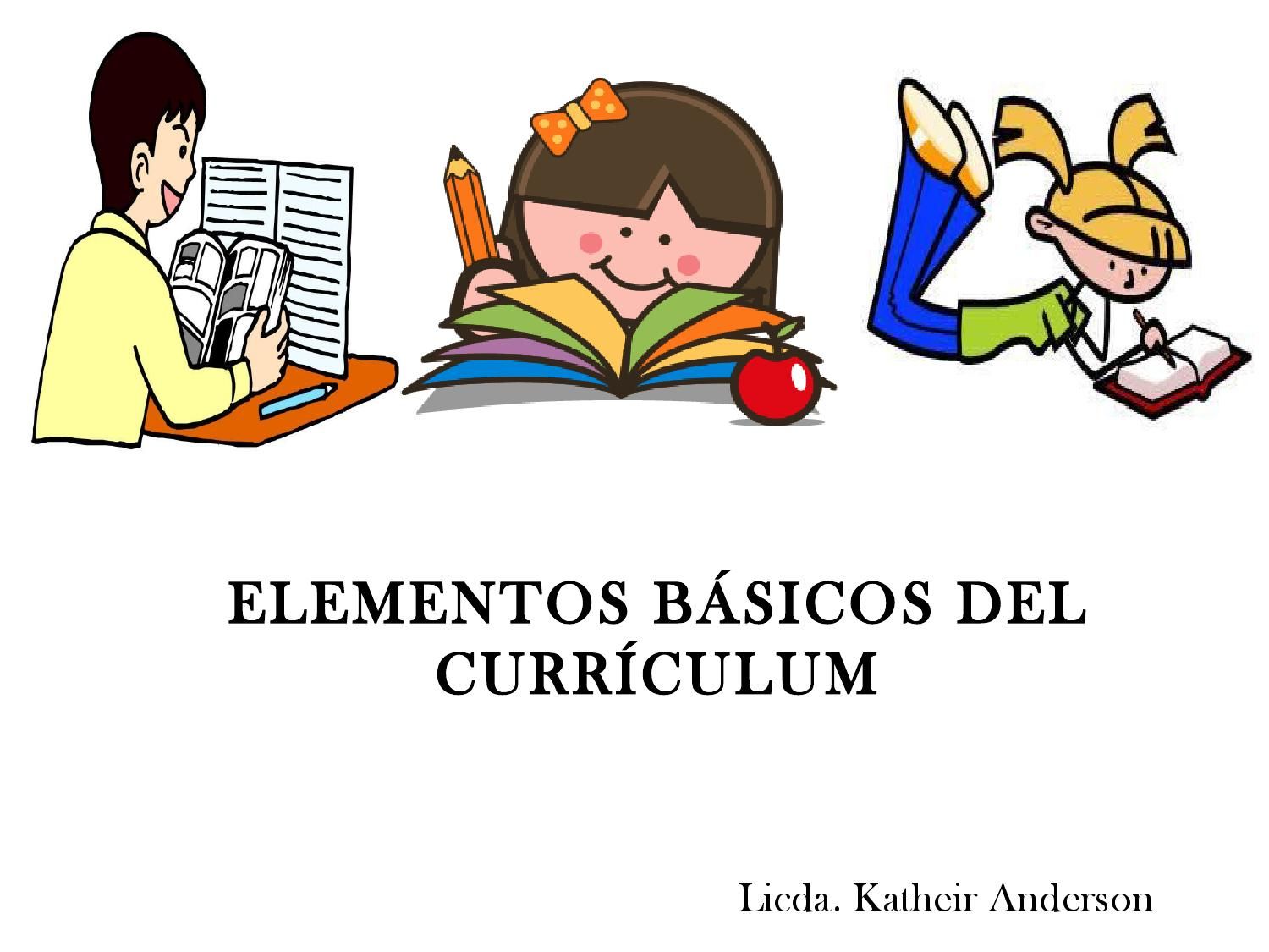 Elementos básicos del Currículum | Genially