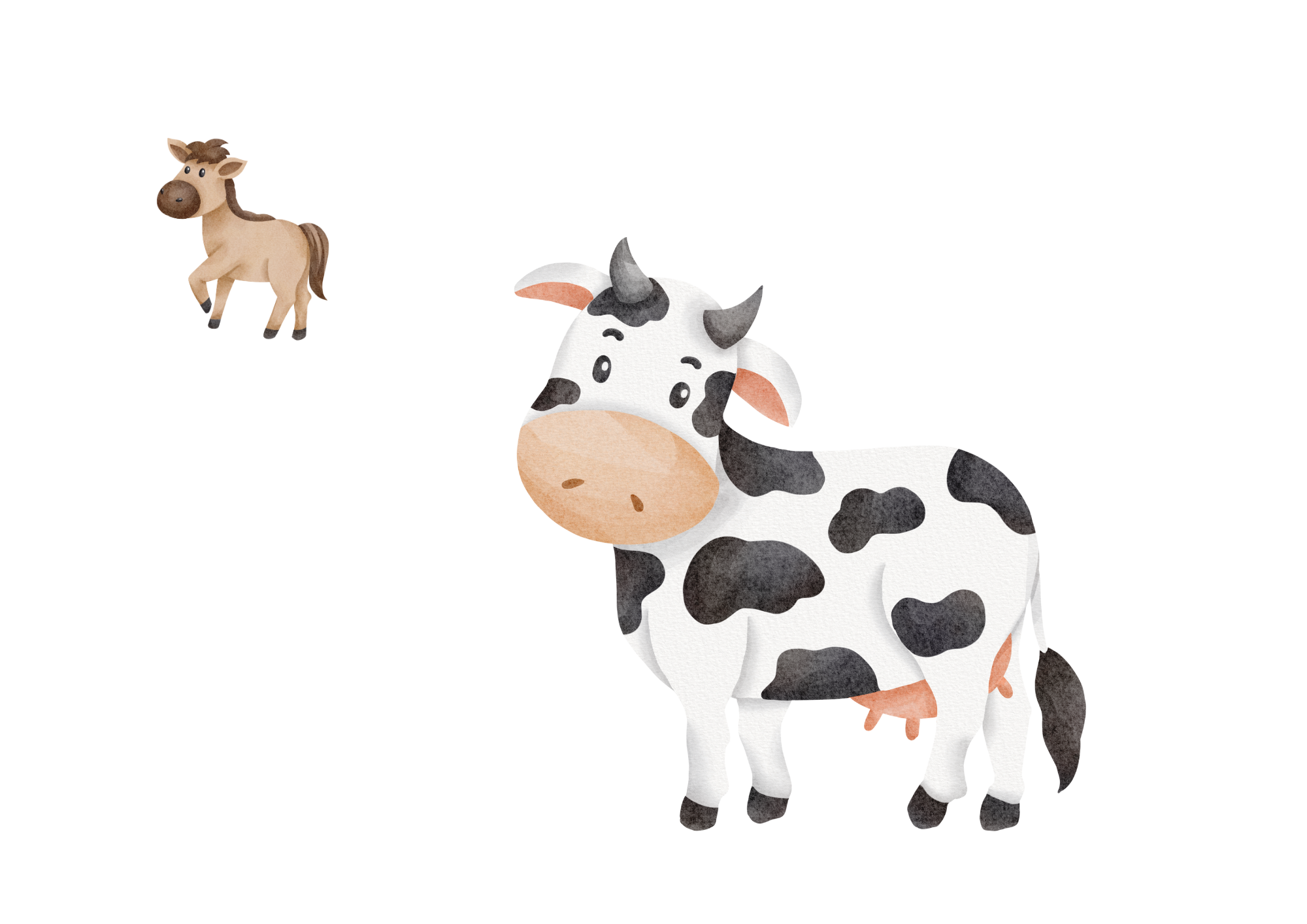 DOUBLE FARM ANIMALS | Genially