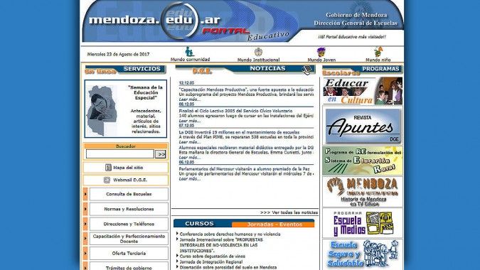 Historia Portal educativo Mendoza | Genially