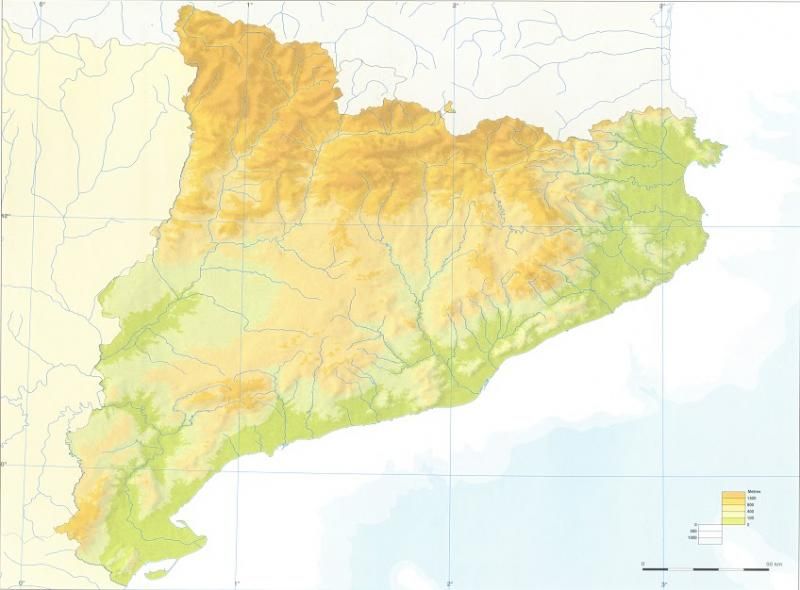 El Relleu a Catalunya