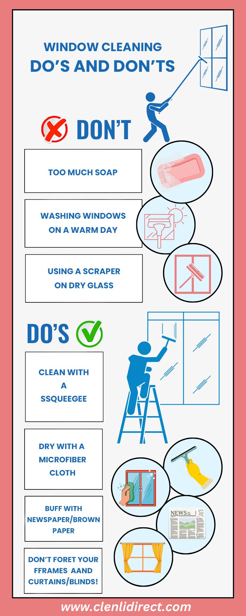 Window Cleaning - Do's And Don'ts ! | Genially