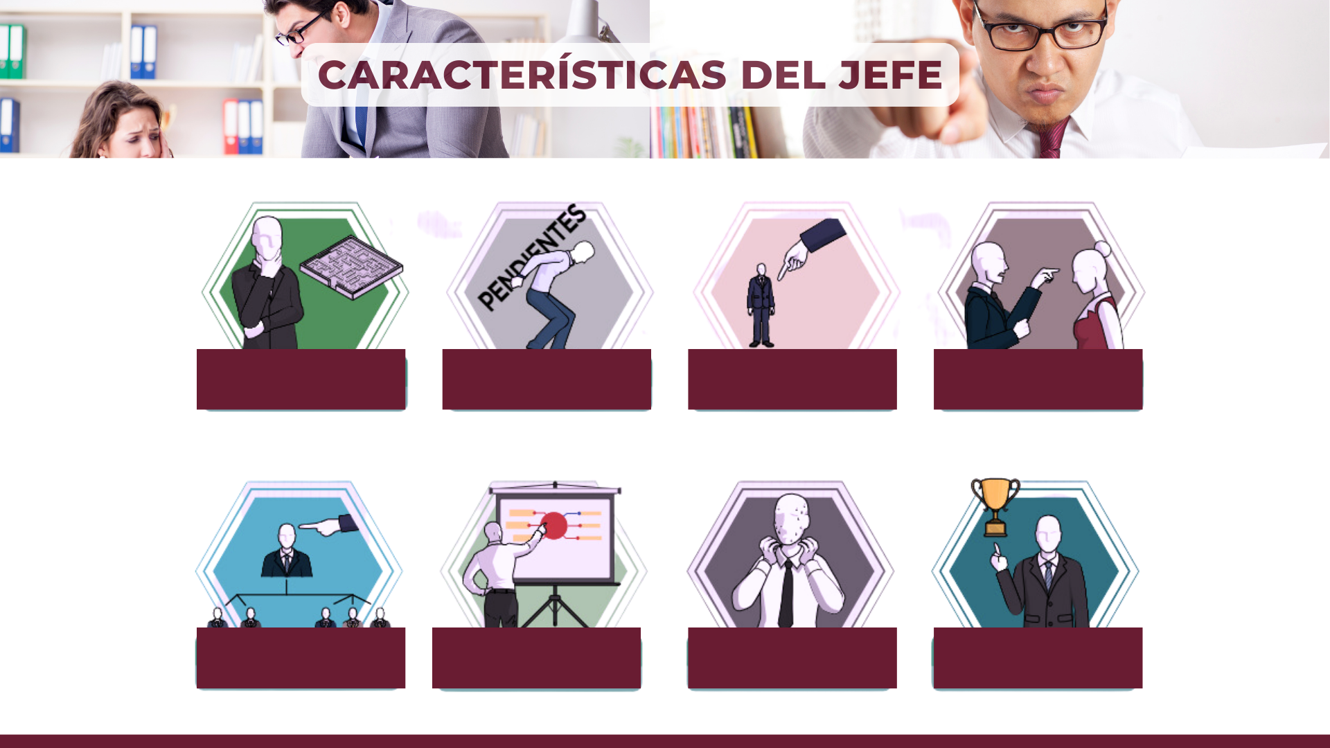 Características del jefe