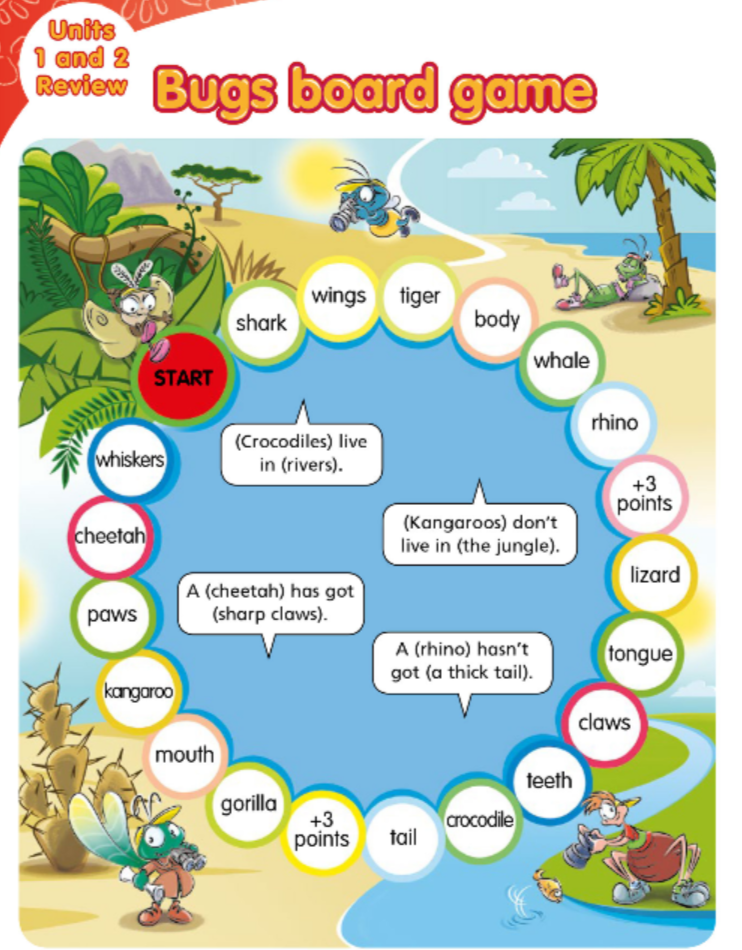 Board Game: Bugs Team 3 unit 1-2 03.12.