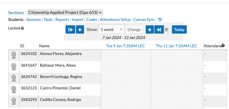 Como pasar lista | Genially