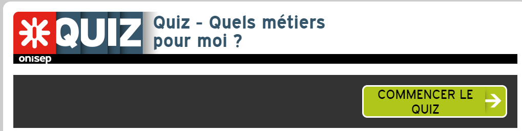 Quizz onisep | Genially