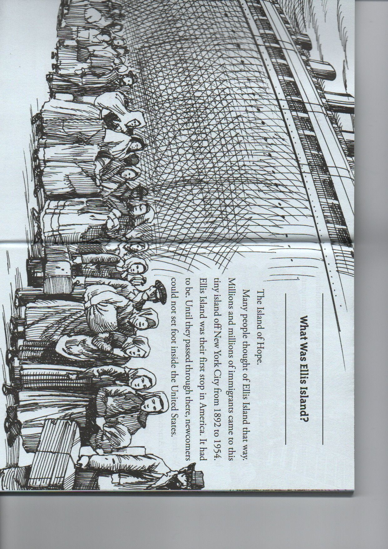 YEAR 9 - UNIT 2 - What was Ellis Island? extacts | Genially