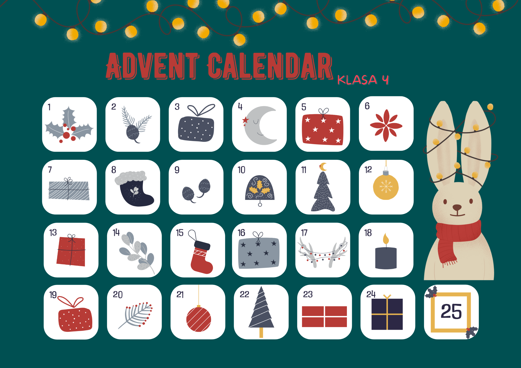 Advent Calendar 4 new | Genially