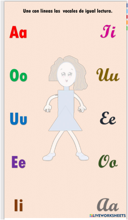 SESIÓN 05: Leemos y escribimos las vocales | Genially