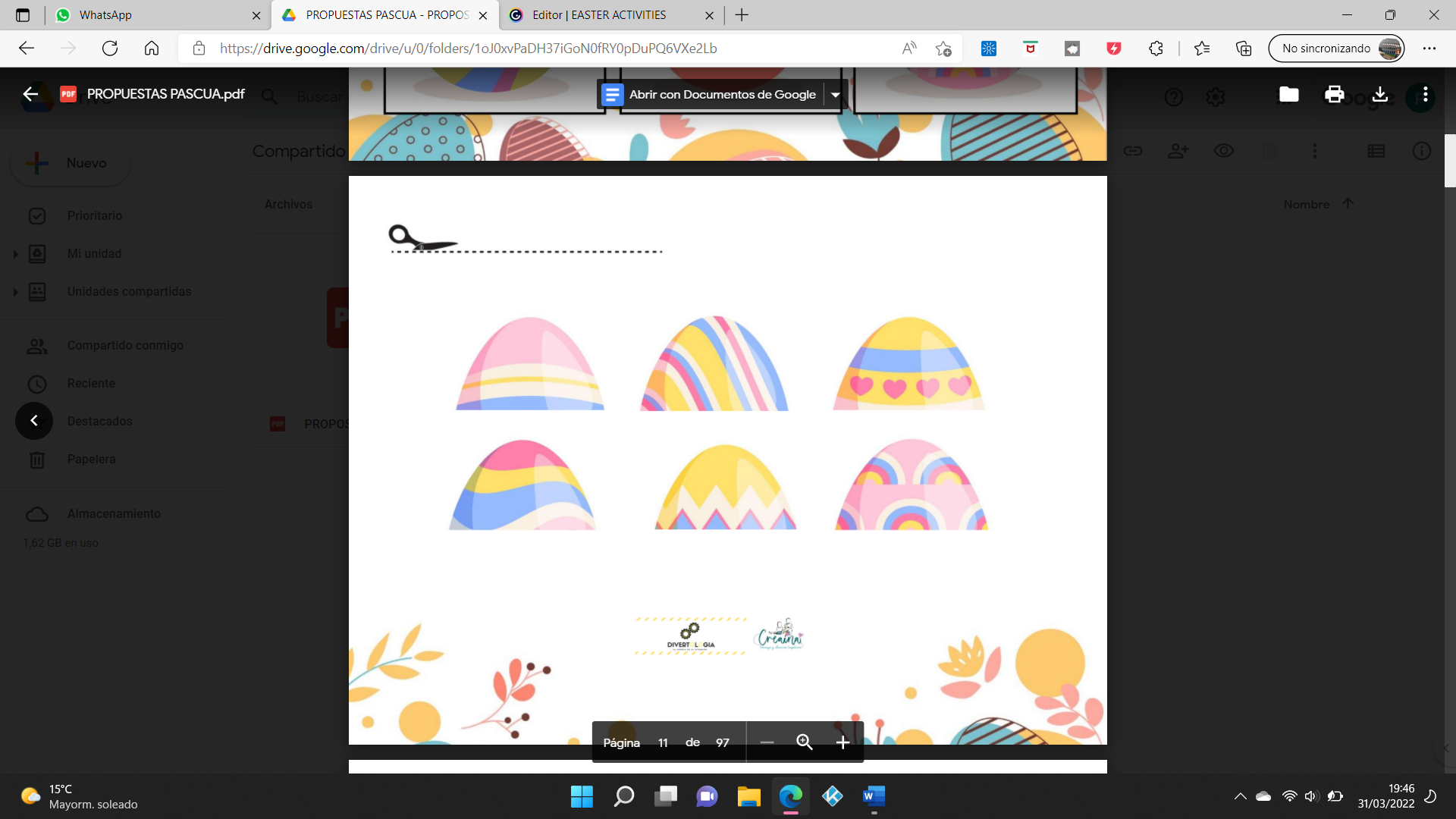 EASTER MATHS ACTIVITIES | Genially