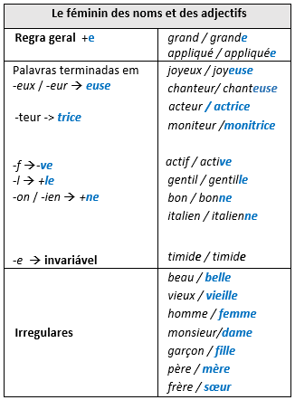 Le féminin des noms et des adjectifs | Genially