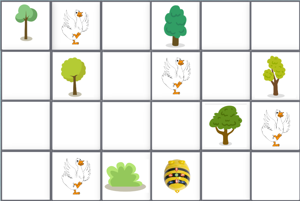 Bee-bot pályák | Genially