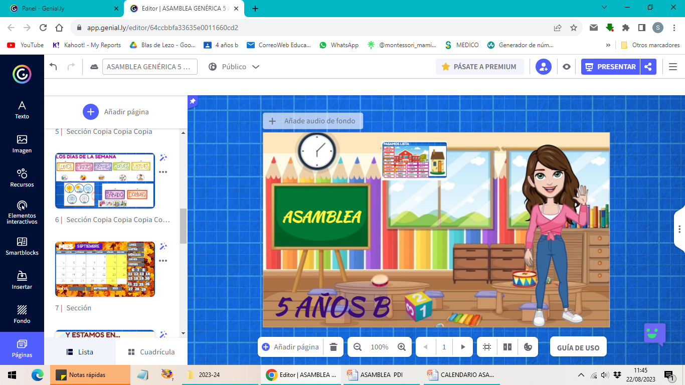 ASAMBLEA 5 AÑOS | Genially