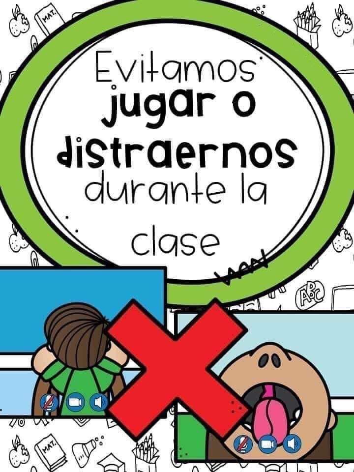 Reglas de clase virtual