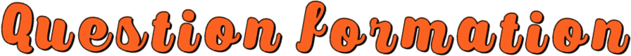 Question formation (upper) | Genially
