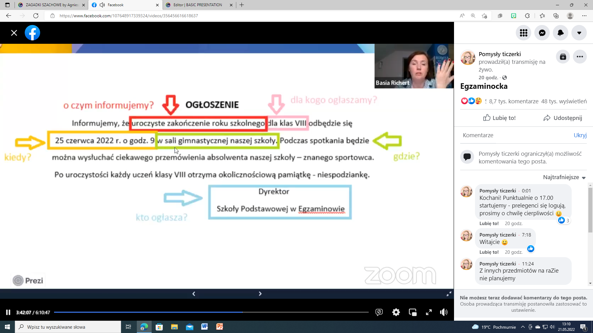 powtórka | Genially