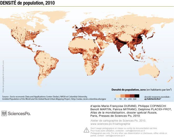 6G1 Répartition population | Genially