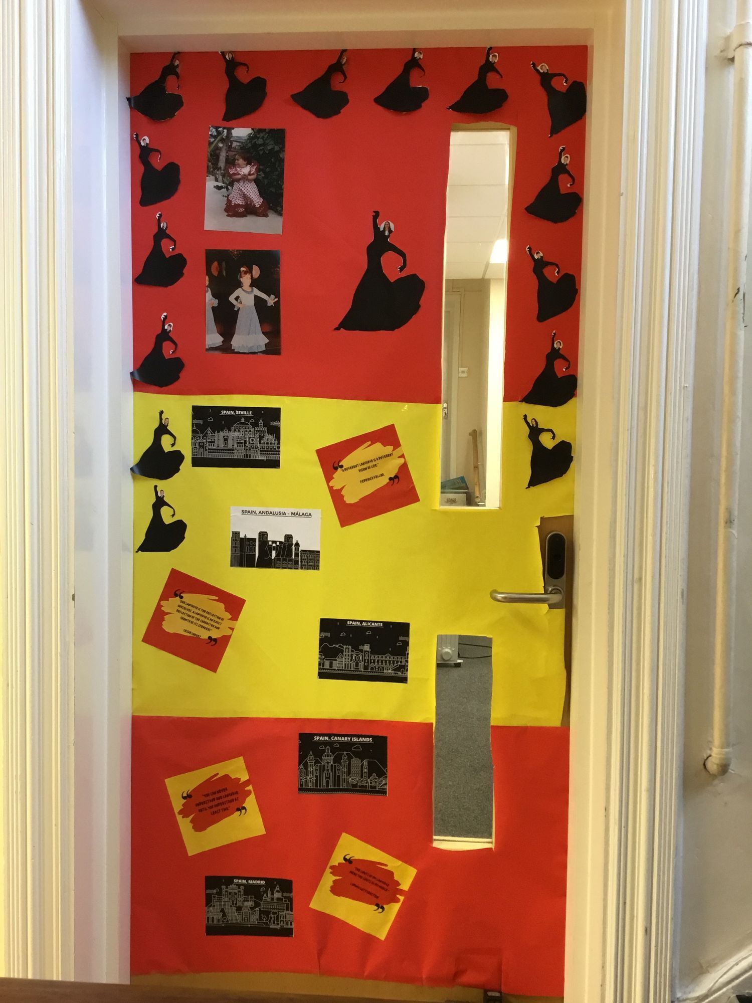 Languages week doors