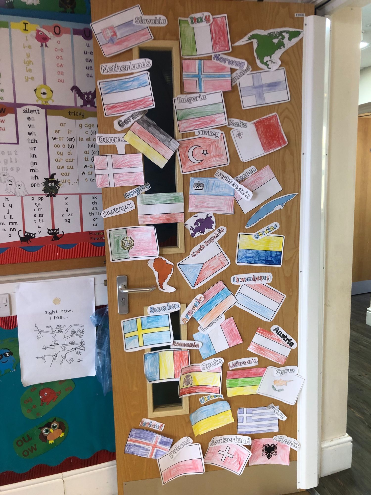 Languages week doors