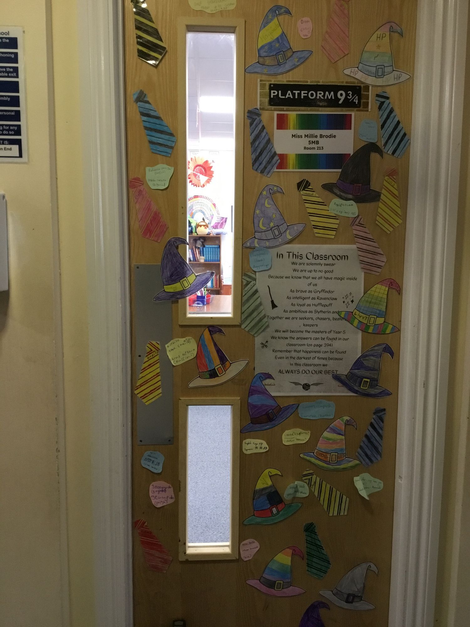 Languages week doors