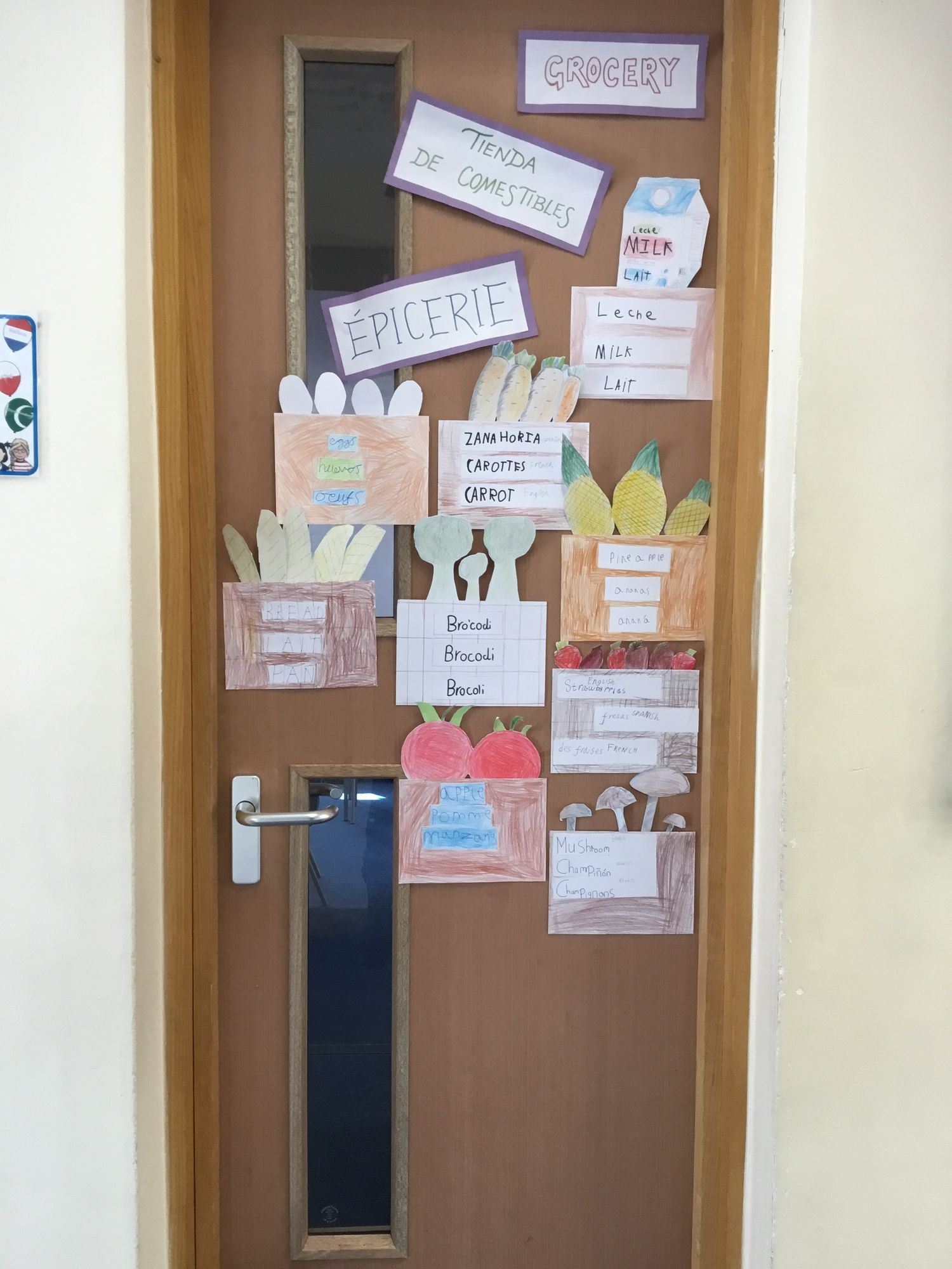 Languages week doors