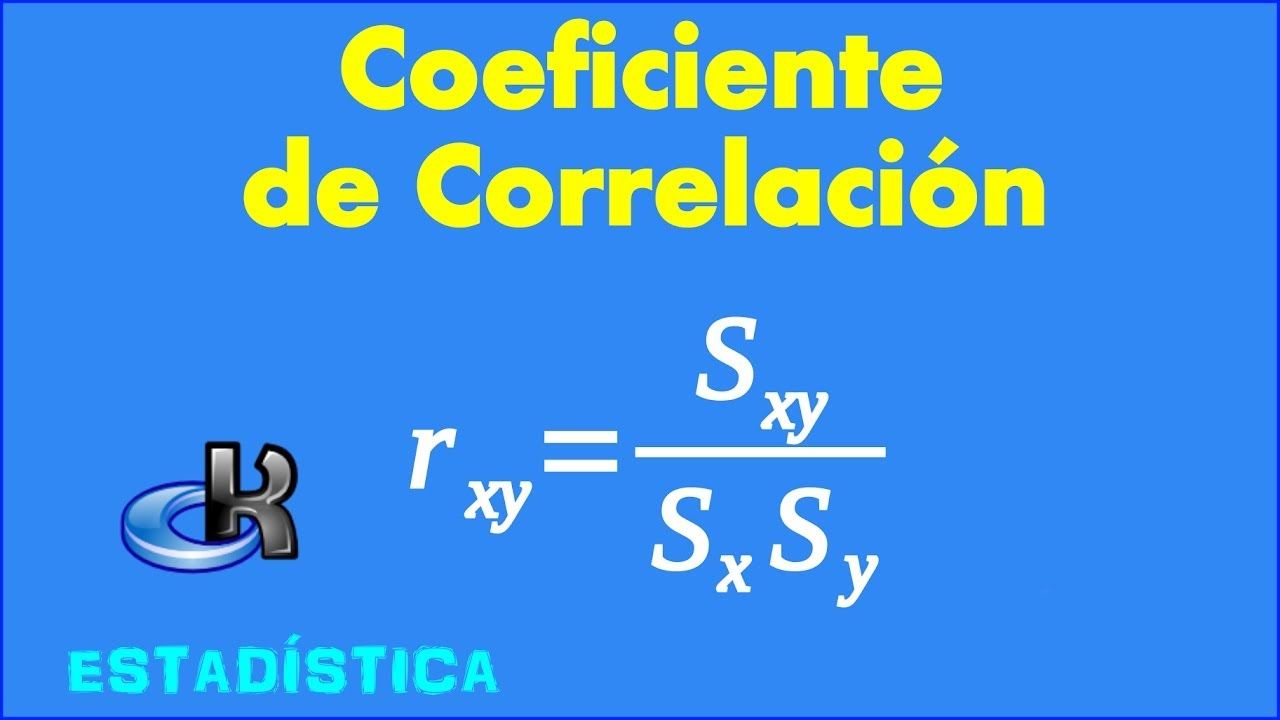 Coeficiente de correlación