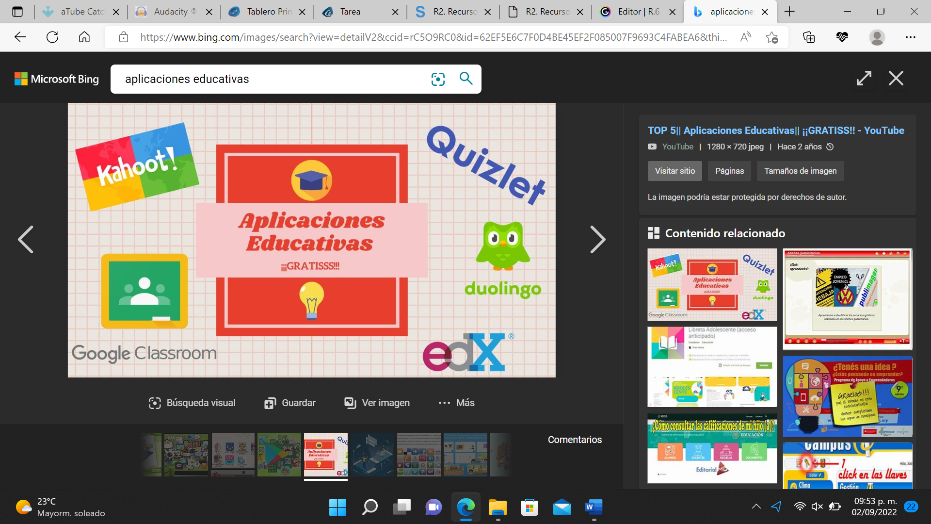 Reto 2. Recursos y materiales tecnológicos para la educación | Genially