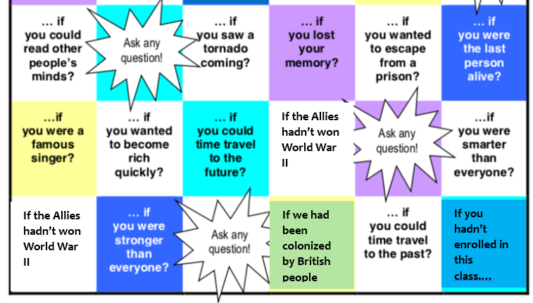 BOARDGAME:Mixed conditionals