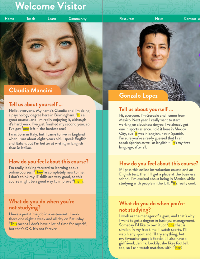 B1 9D Skills for Writing | Genially