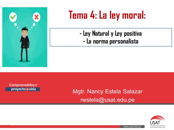 TEMA4: Ley moral | Genially