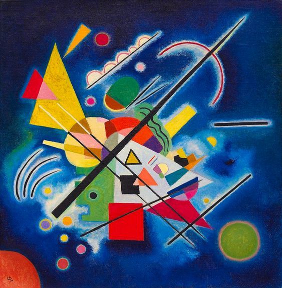 Peinture Bleue - Vladimir Kandinsky | Genially
