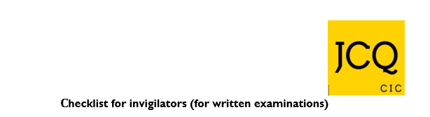 Invigilating November 2023 | Genially