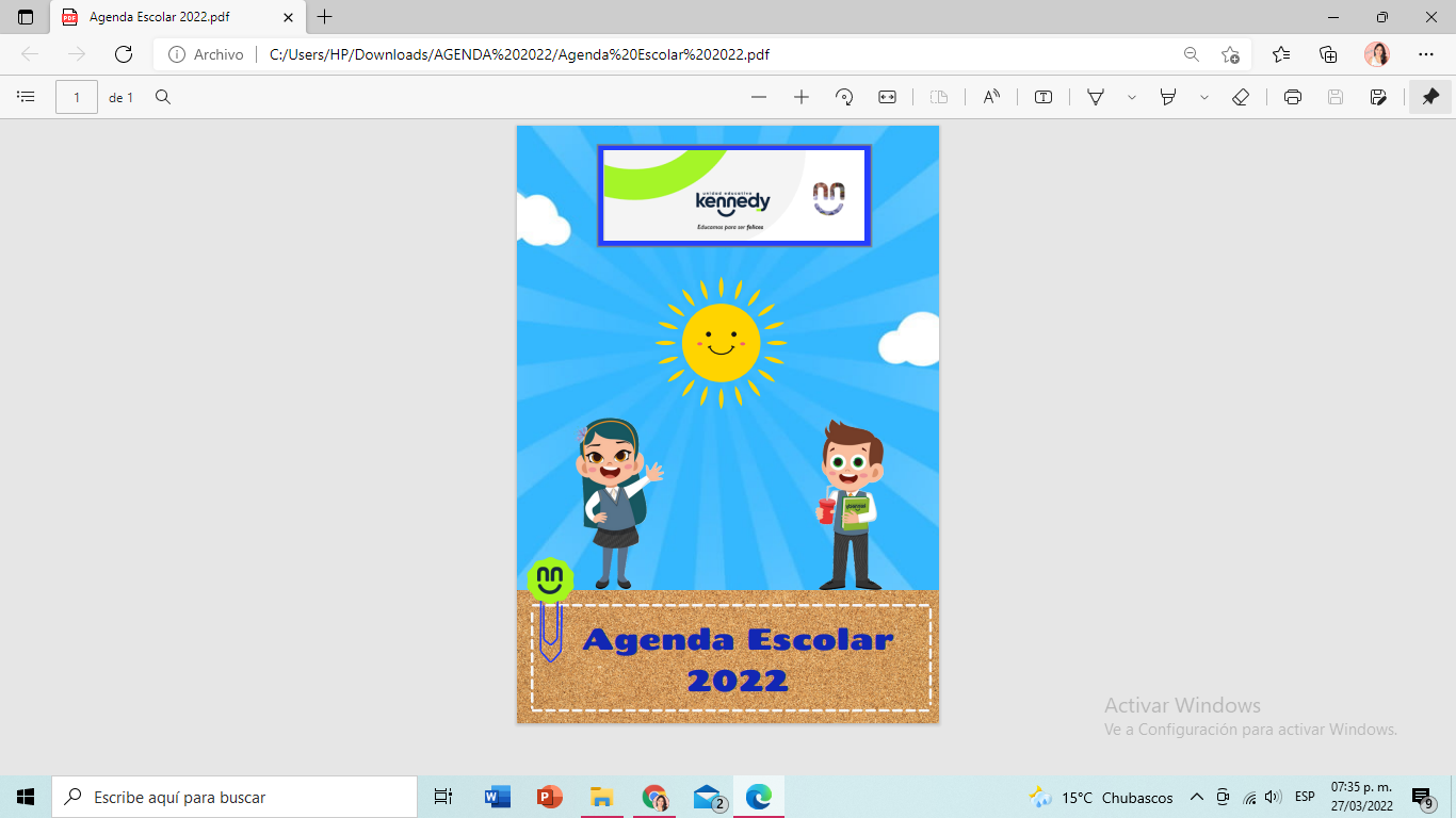 AGENDA QUINTO A | Genially
