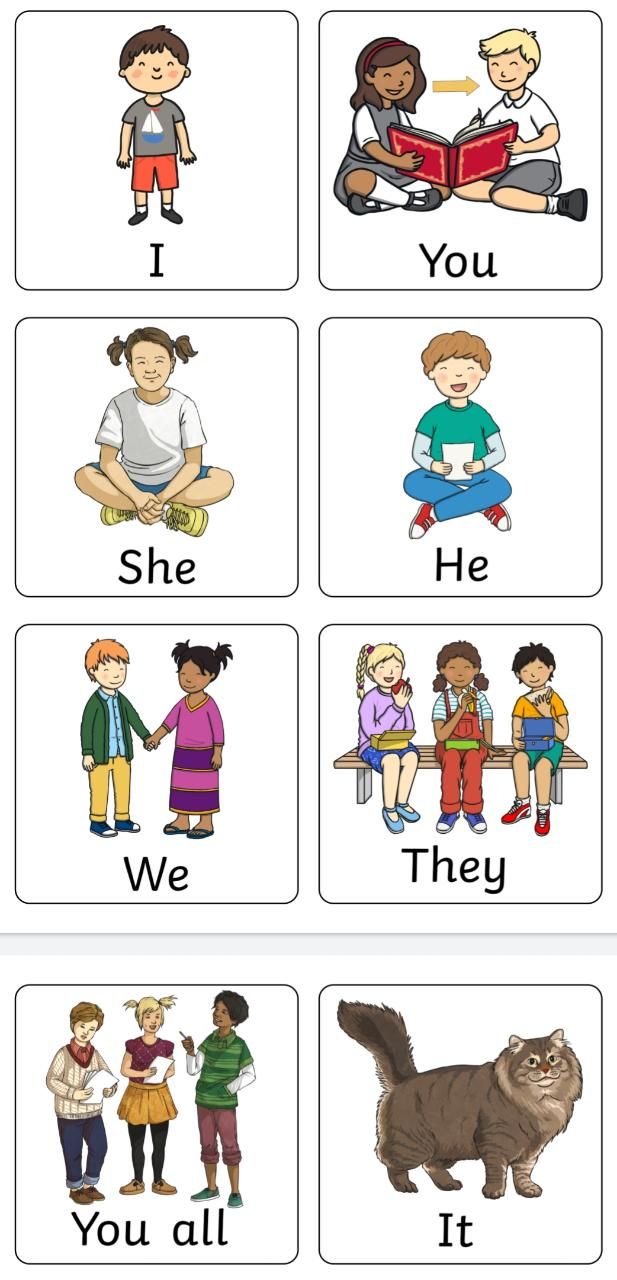 THE PERSONAL PRONOUNS FLASH CARDS | Genially