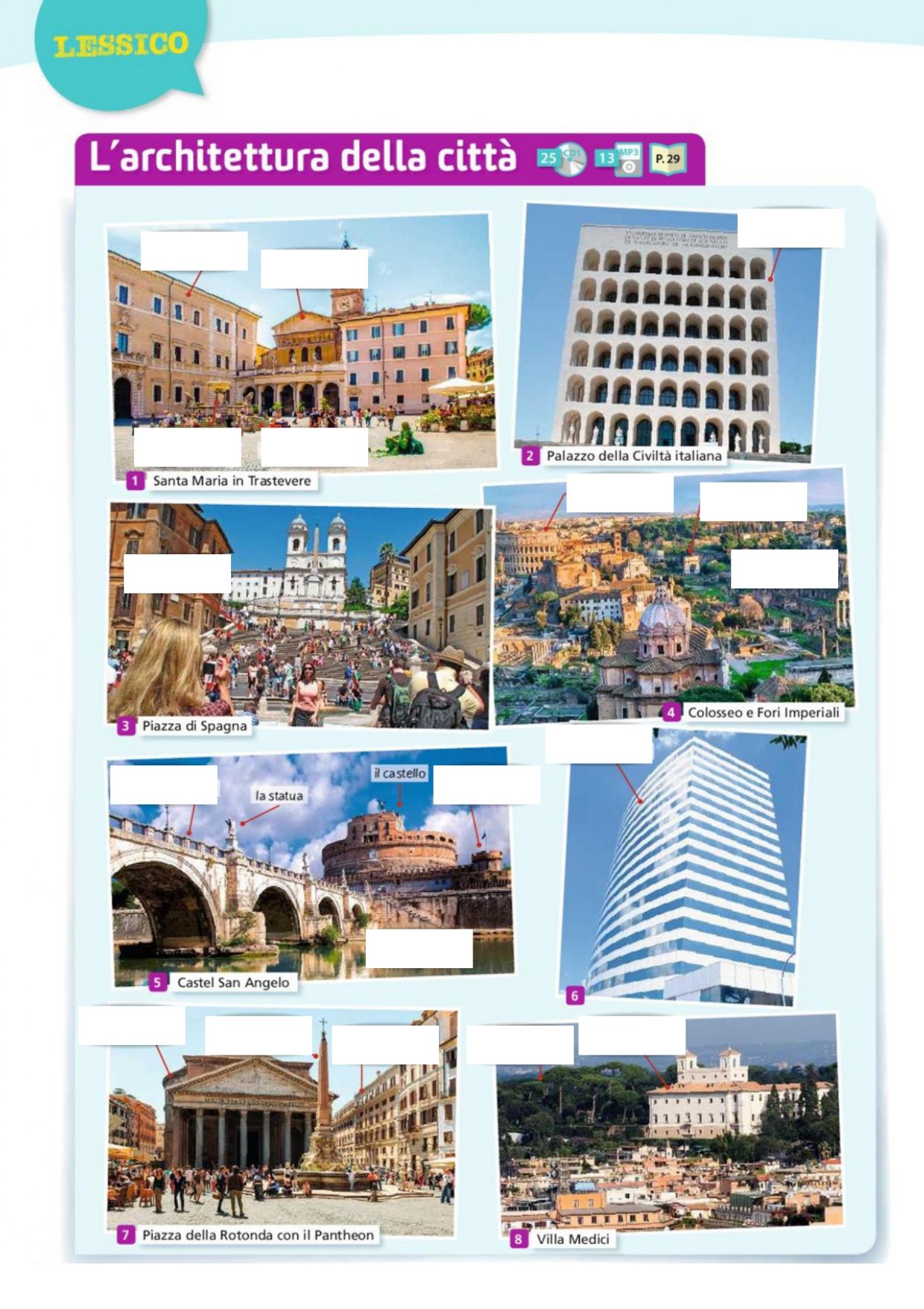 Correzione lessico la città eterna | Genially