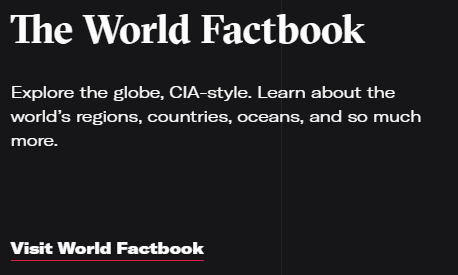 Guião de acompanhamento The World Factbook | Genially